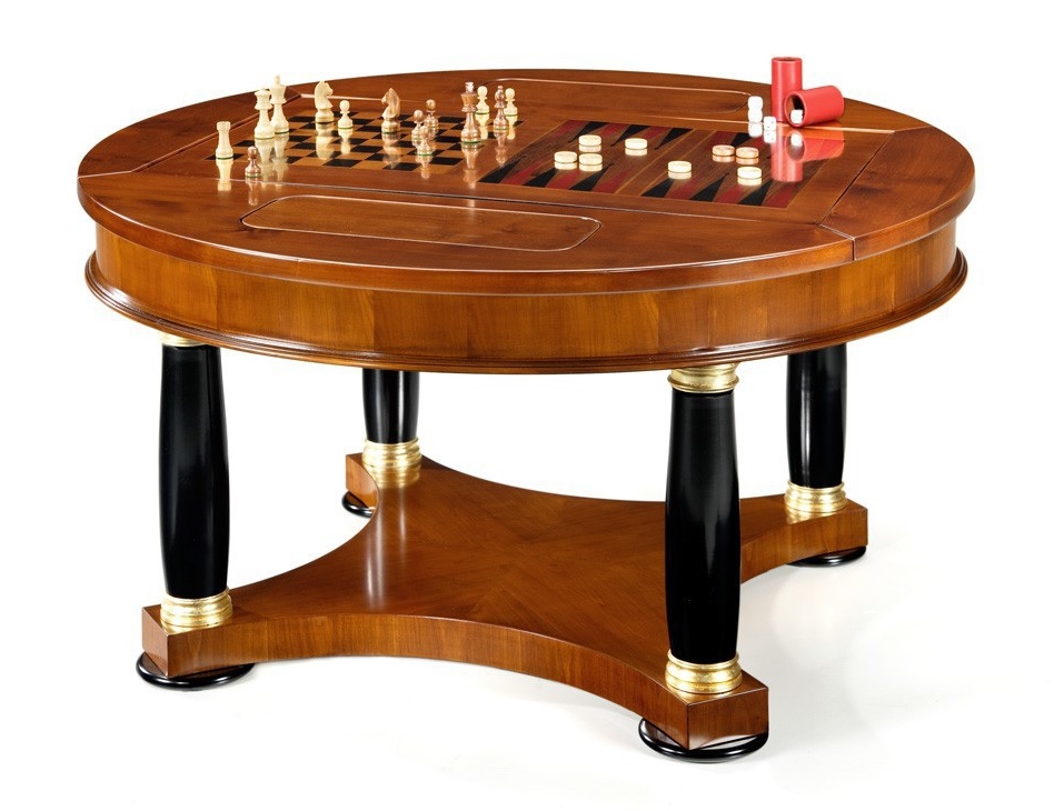 Multifunctional exclusive table for games – chess – blackjack ...