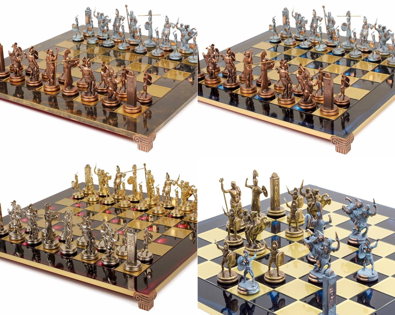 Beautiful themed chess set – Greek Mythology