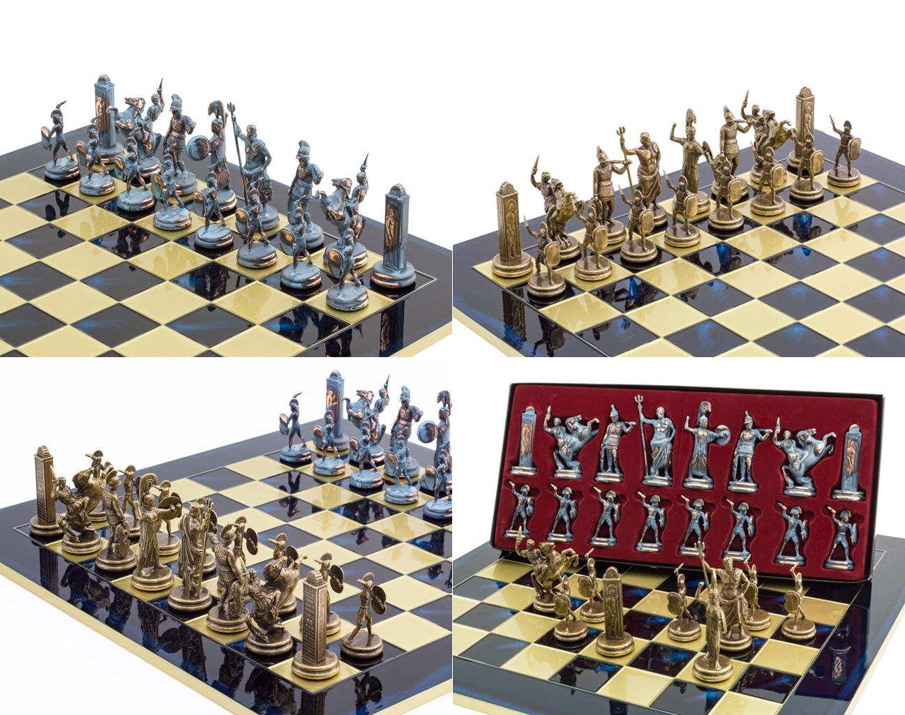 Beautiful themed chess set – Greek Mythology