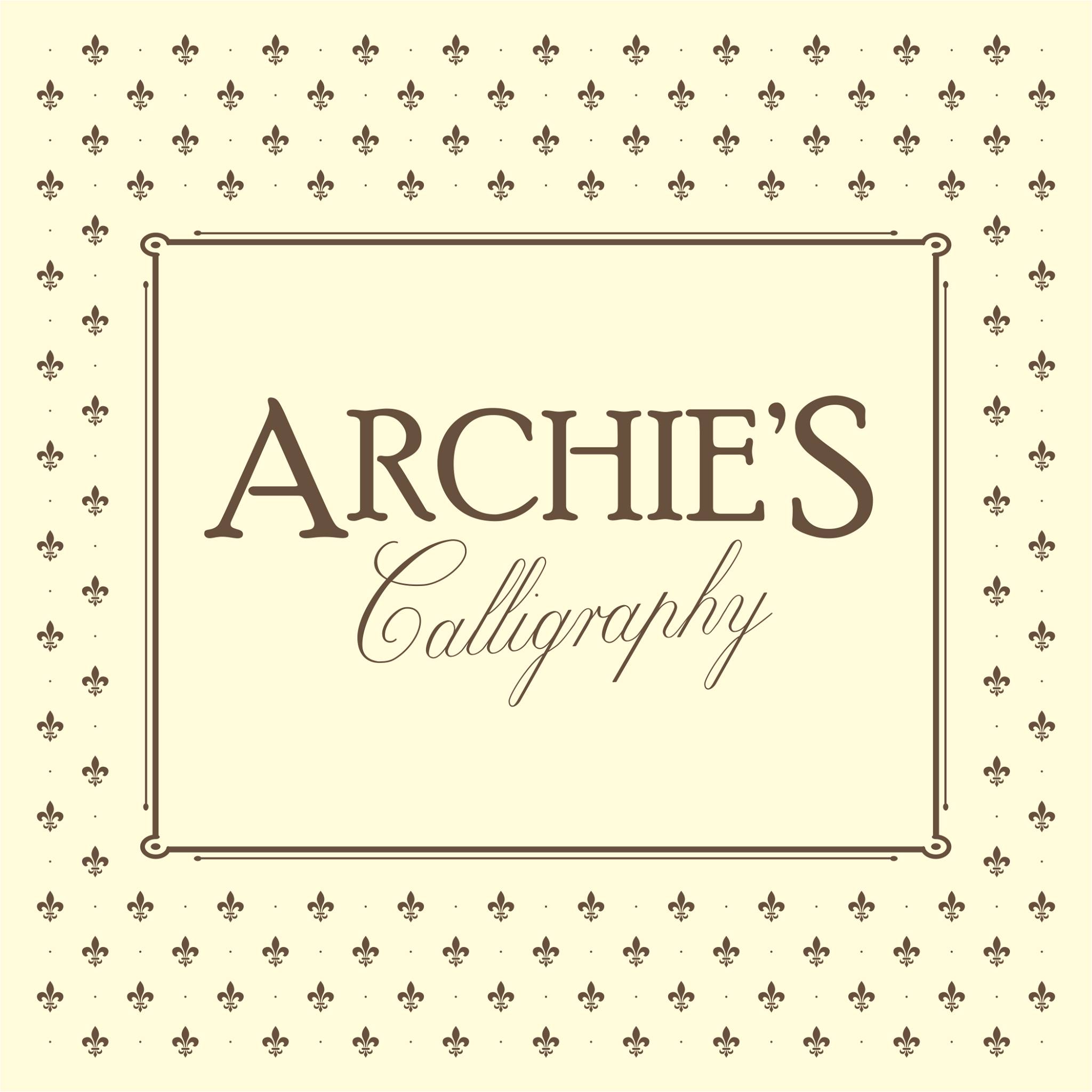 Archie's Calligraphy in Luxury Products | Archie's Calligraphy Online-Shop