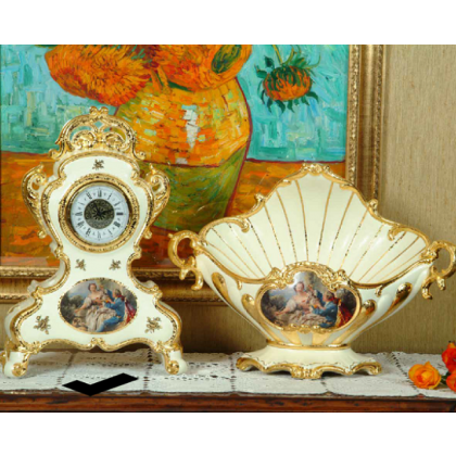 Ceramic and porcelain clocks in Luxury Products