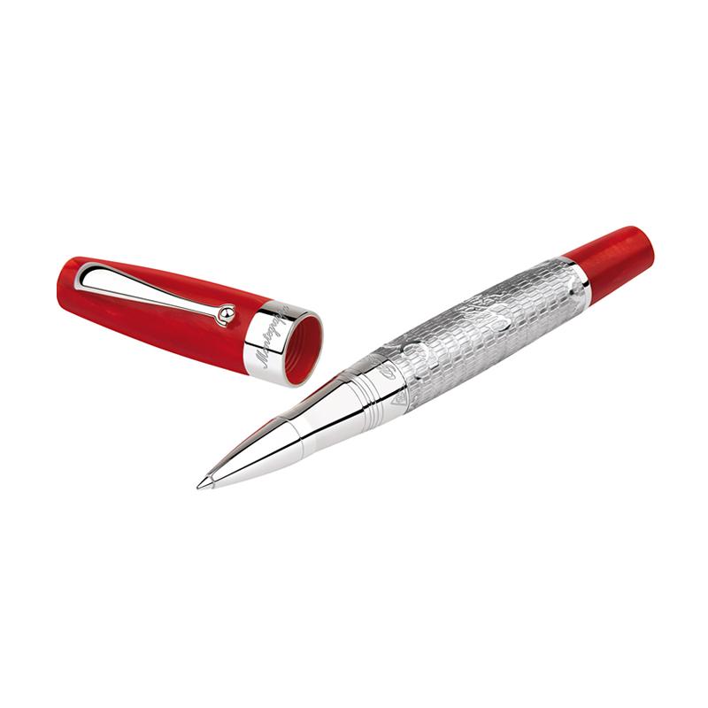 Alfa Romeo 100th Anniversary silver ROLLERBALL pen